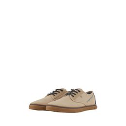 Tom Tailor Herren Sneaker zum Binden, beige, Uni, Gr. 41