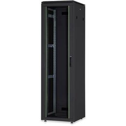 Digitus DN-19 36U-6/6-B-1 19 Zoll Netzwerkschrank (B x H x T) 600 x 1787 x 600 mm 36 HE Schwarz (RAL 9005)