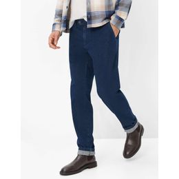 Eurex By Brax Herren Flatfronthose Style JÖRN TT, Blau, Gr. 24