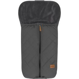 Fußsack fillikid "Nevado, Winterfußsack, grau" grau Baby Fußsäcke