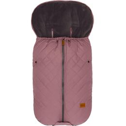 Fußsack fillikid "Kamet, Winterfußsack, altrosa" rosa (altrosa) Baby Fußsäcke