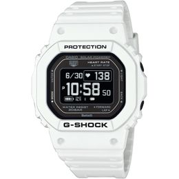 Smartwatch Casio G-SHOCK Smartwatches weiß Solaruhr, Armbanduhr, Damen, Herren, Schrittzähler, Timer