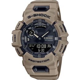 Smartwatch Casio G-SHOCK "GBA-900UU-5AER" Smartwatches braun (hellbraun) Smartwatch Quarzuhr,Armbanduhr Herrenuhr,Schrittzähler,bis 20 bar wasserdicht