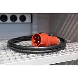 ASECOS Netzanschlusskabel f. Sicherheitsschrank PRO Charge & CORE Charge, 400 V, 3-phasig, Absich. 3x16 A, 11,04 kW