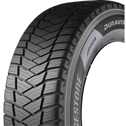 Bridgestone Ganzjahresreifen "DURAVIS ALL SEASON", 225mm / 55 % R 17 109H, schwarz, Autoreifen, 225/55R 17 109H
