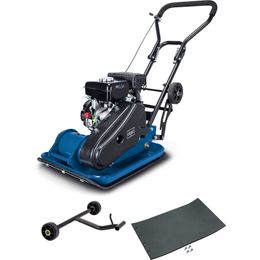 Scheppach R&uuml;ttelplatte "HP1900S", Platte B/L: 35cm x 53cm, blau, R&uuml;ttelplatten, 4,1kW, 4-Takt-Benzinmotor 196ccm, 17000N