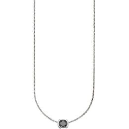 HECHTER PARIS Damen Kette mit Anhänger "Schmuck Geschenk Silber 925 Halsschmuck Halskette mit Anhänger", Silber 925 (Sterlingsilber), L: 45 B: 0,6mm,