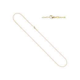 Jobo Damen Goldkette, Gelbgold 585, L: 45, gelb, Gelbgold 585, Halsketten, Weit-Ankerkette 585 Gold 45 cm 2 mm
