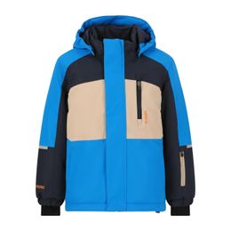 ZIGZAG Jungen Skijacke "Scout", blau, Gr. 116, mehrfarbig, 100% Polyester, Jacken, aus wasserabweisenden und robusten Materialien