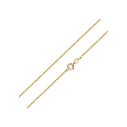 Firetti Damen Goldkette "Schmuck Geschenk Gold 333 Criss-Crosskette, ca. 1,2 mm breit", 42, Gelbgold 333, B: 1,2mm, gold, Gelbgold 333, B:1,2mm,