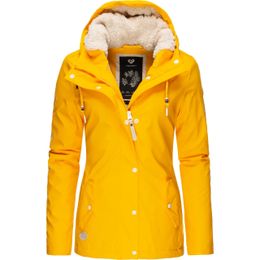 Ragwear Damen Regenjacke "Marge II Intl.", gelb, Gr. S, Obermaterial: 100% Polyester, Futter: 100% Polyester, Wattierung: 100% Polyester, Jacken,