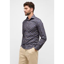 Eterna Herren Langarmhemd "SLIM FIT", blau, Gr. 40, 100% cotton, Hemden