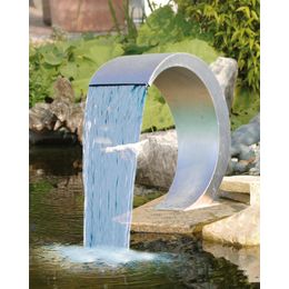 Wasserfall Ubbink, silber, Edelstahl, Garten, Wasserspiele, "Mamba"