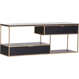 Lowboard GUTMANN FACTORY, B:160cm H:60cm T:40cm, schwarz, Sideboards, "Porto", Kommode, Breite 160 cm