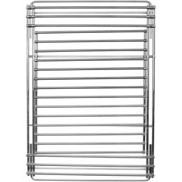 Grillrost Tepro, B:39cm H:1,7cm L:28cm, silber, Edelstahl, Grillroste, verchromt, 28 x 39 cm