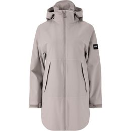 WEATHER REPORT Damen Outdoorjacke "Brittan", grau, Gr. 40, unifarben, 90% Polyester, 10% Elasthan, Jacken, im wetterfesten und w&auml;rmenden Design
