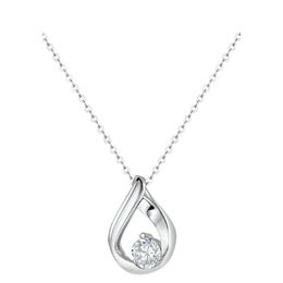 Firetti Damen Kette mit Anhänger "Schmuck Geschenk Silber 925 Halsschmuck Halskette Ankerkette", Silber 925 (Sterlingsilber), L: 45 B: 1mm, silber,