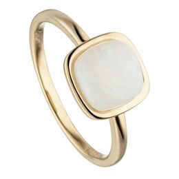 Jobo Damen Fingerring "Ring mit Opal", 50, Gelbgold 585, gelb, Gelbgold 585, Fingerringe, 585 Gold
