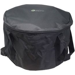 Aufbewahrungstasche Tepro, B:37,8cm H:24cm T:37,8cm, schwarz, Polyester, Kinderzimmer, Taschen, f&uuml;r Dutch-Oven M