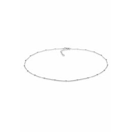 Elli Damen Kette ohne Anhänger "Choker Kugelkette Basic Trend 925 Silber", 36, ohne Stein, Silber 925 (Sterlingsilber), L: 36, silber, Silber 925