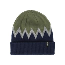 ZIGZAG Jungen Beanie "Samba", grau, mehrfarbig, 100% Polyacryl, M&uuml;tzen, mit reflektierendem Muster