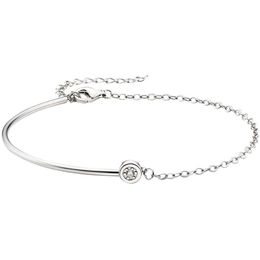 Damen Armband "Schmuck Geschenk Armband mit Zirkonia", 25cm, Silber 925 (Sterlingsilber), silber, ANISTON JEWELRY & WATCHES, Silber 925