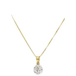 Firetti Damen Kette mit Anh&auml;nger "Schmuck Geschenk Gold 375 Halsschmuck Halskette Goldkette Venezianer", Gelbgold 375, L: 45 B: 0,6mm, gelb, Gelbgold