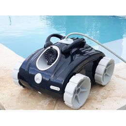 Poolroboter summer fun, B:39cm H:36,5cm L:45cm, schwarz, Kunststoff, Poolbodensauger, "Orca 050", bis 24 m²