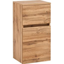 Unterschrank Welltime, B:40cm H:79cm T:35cm, braun, MDF, Badezimmer, Schr&auml;nke, "Lienz"