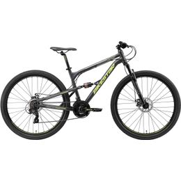Bikestar Mountainbike, 45cm, 29 Zoll (73,66cm), schwarz, Fahrr&auml;der, f&uuml;r Damen und Herren, Kettenschaltung