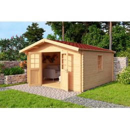 Gartenhaus Konifera, beige, Holzwerkstoff, Gartenh&auml;user, "Nienstedten 2", in 3 Varianten