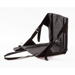 Outchair Campingstuhl "Back UP- der beheizte Outdoorsitz", B/H/T: 40cm x 80cm x 40cm, uni, schwarz, Stühle