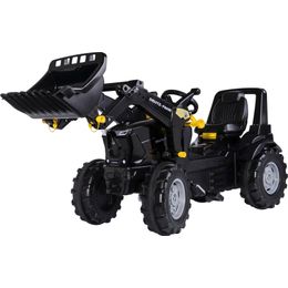 Rolly Toys Kinder Trettraktor "rollyFarmtrac Premium II DF 8280 TTV Warrior", schwarz, Kunststoff, Metall, B:150cm H:75cm T:54cm, Tretfahrzeuge, mit