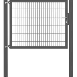 Alberts Zauneinzelt&uuml;r "Flexo Plus", B/H: 150cm x 120cm, grau, Tore, anthrazit, verschiedene Abmessungen