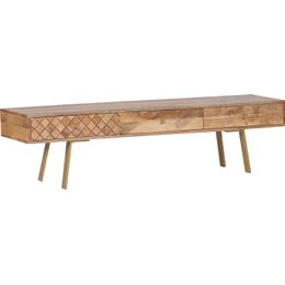 Lowboard GUTMANN FACTORY, B:160cm H:40cm T:35cm, beige, Wohnzimmer, Sideboards, Kommode, Breite 160 cm