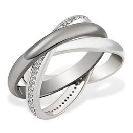 Goldmaid Damen Silberring, 17, Silber 925 (Sterlingsilber), silber, Silber 925 (Sterlingsilber), Fingerringe