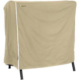 Abdeckhaube Tepro, B:150cm H:150cm T:145cm, beige, Polyester, Hüllen, "Universal", für Garten-/Hollywoodschaukel mit 150 cm Breite