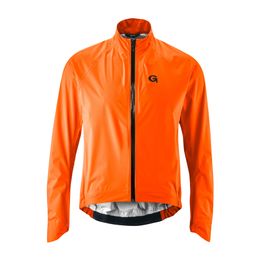 Gonso Herren Fahrradjacke "SAVE JACKET ROAD M", orange, Gr. XXXL, 100% Polyester, Jacken, Herren Radjacke, wasserdichte Rennrad-Regenjacke mit