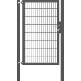 Alberts Zauneinzelt&uuml;r "Flexo Plus", B/H: 100cm x 160cm, grau, Tore, anthrazit, verschiedene Abmessungen