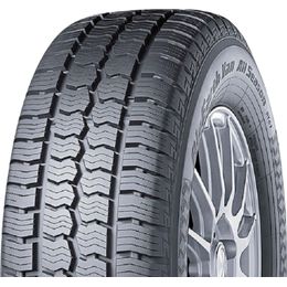 Yokohama Ganzjahresreifen "BLUEARTH VAN ALL SEASON RY61", 215mm / 70 % R 15 109/107R,Die an der Seitenwänden desmontierten Reifens abgebildeten