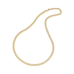 Firetti Damen Goldkette "Schmuck Geschenk Gold 333 Halskette Panzerkette", 45, Gelbgold 333, B: 4,8mm, gold, Gelbgold 333, B:4,8mm, Halsketten, Made