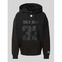 Hoodie mit Logo- und Label-Print Modell 'NFL x BALR.'