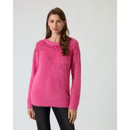 Maloo Pullover mit Flauschgarn