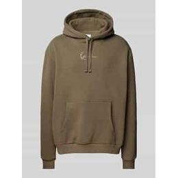 Karl Kani Hoodie mit Label-Stitching