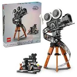 Konstruktionsspielsteine Lego "Kamera – Hommage an Walt Disney (43230), Lego Disney" Spielbausteine bunt Kinder Made in Europe