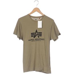 Alpha Industries Herren T-Shirt, grün, Gr. 52