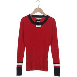 Tommy Hilfiger Damen Pullover, rot, Gr. 38