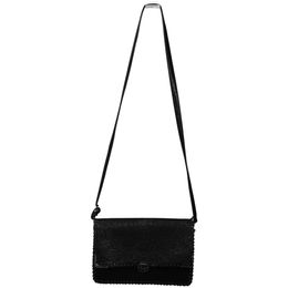 Zara Damen Handtasche, schwarz, Gr.