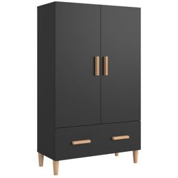 Highboard Schwarz 70x31x115 cm Holzwerkstoff vidaXL