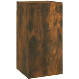 TV-Schrank Räuchereiche 30,5x30x60 cm Holzwerkstoff vidaXL